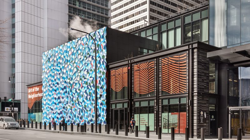 Atmospheric wave wall by Studio Olafur Eliasson, Chicago - Fielitz GmbH ...